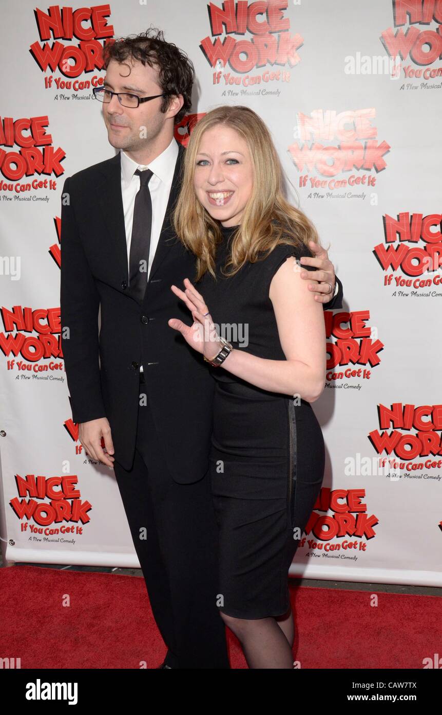 Mark Mezvinsky, Chelsea Clinton at arrivals for NICE WORK IF YOU CAN ...