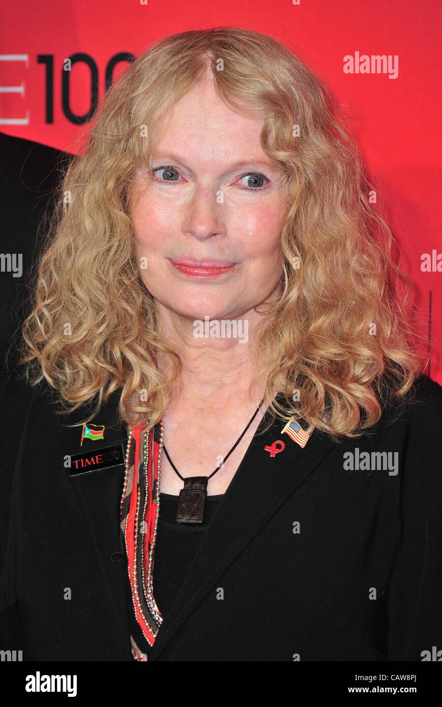 Mia Farrow at arrivals for TIME 100 Gala, Frederick P. Rose Hall, Jazz ...