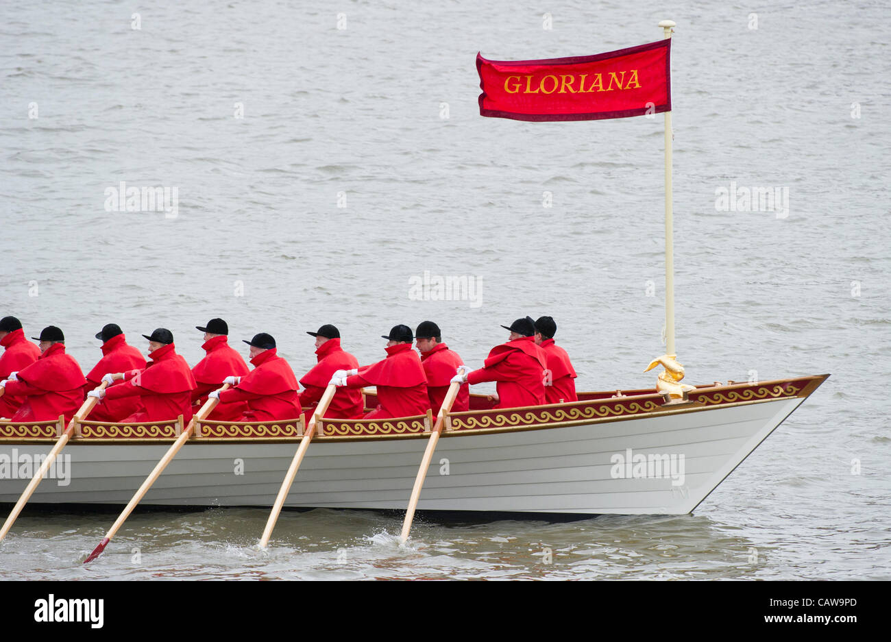 Wednesday 25th April 2012. Greenland Pier, Southwark, London, UK. The ...