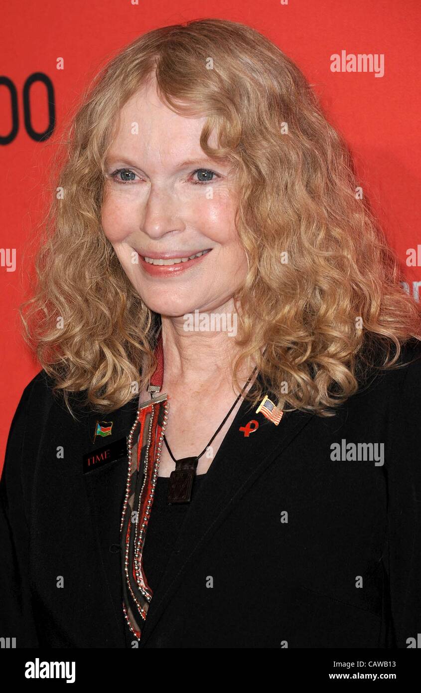 Mia Farrow at arrivals for TIME 100 Gala, Frederick P. Rose Hall, Jazz ...