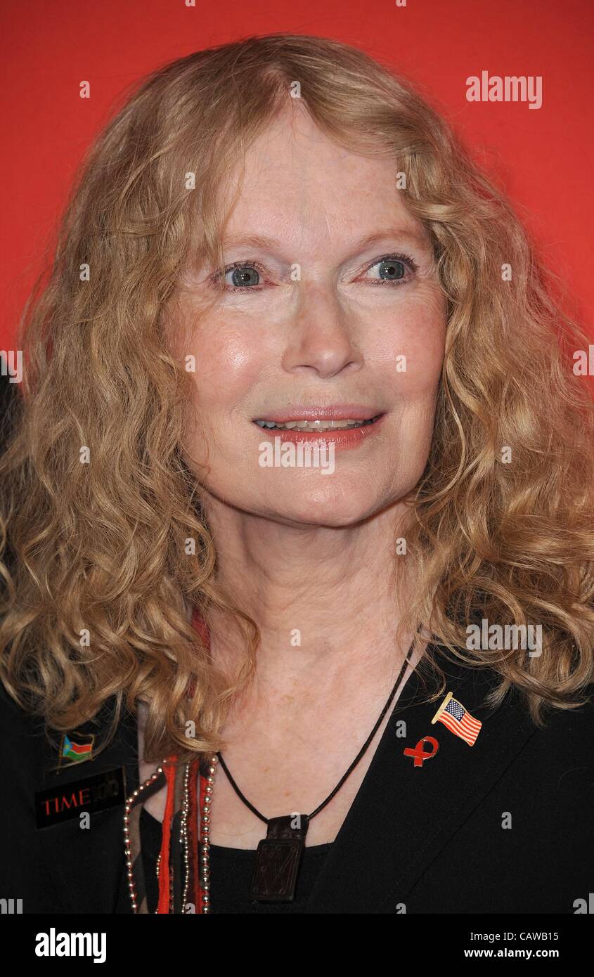 Mia Farrow at arrivals for TIME 100 Gala, Frederick P. Rose Hall, Jazz ...