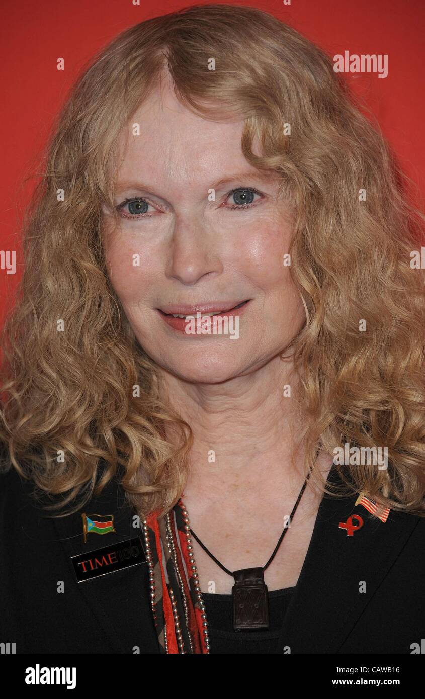 Mia Farrow at arrivals for TIME 100 Gala, Frederick P. Rose Hall, Jazz ...