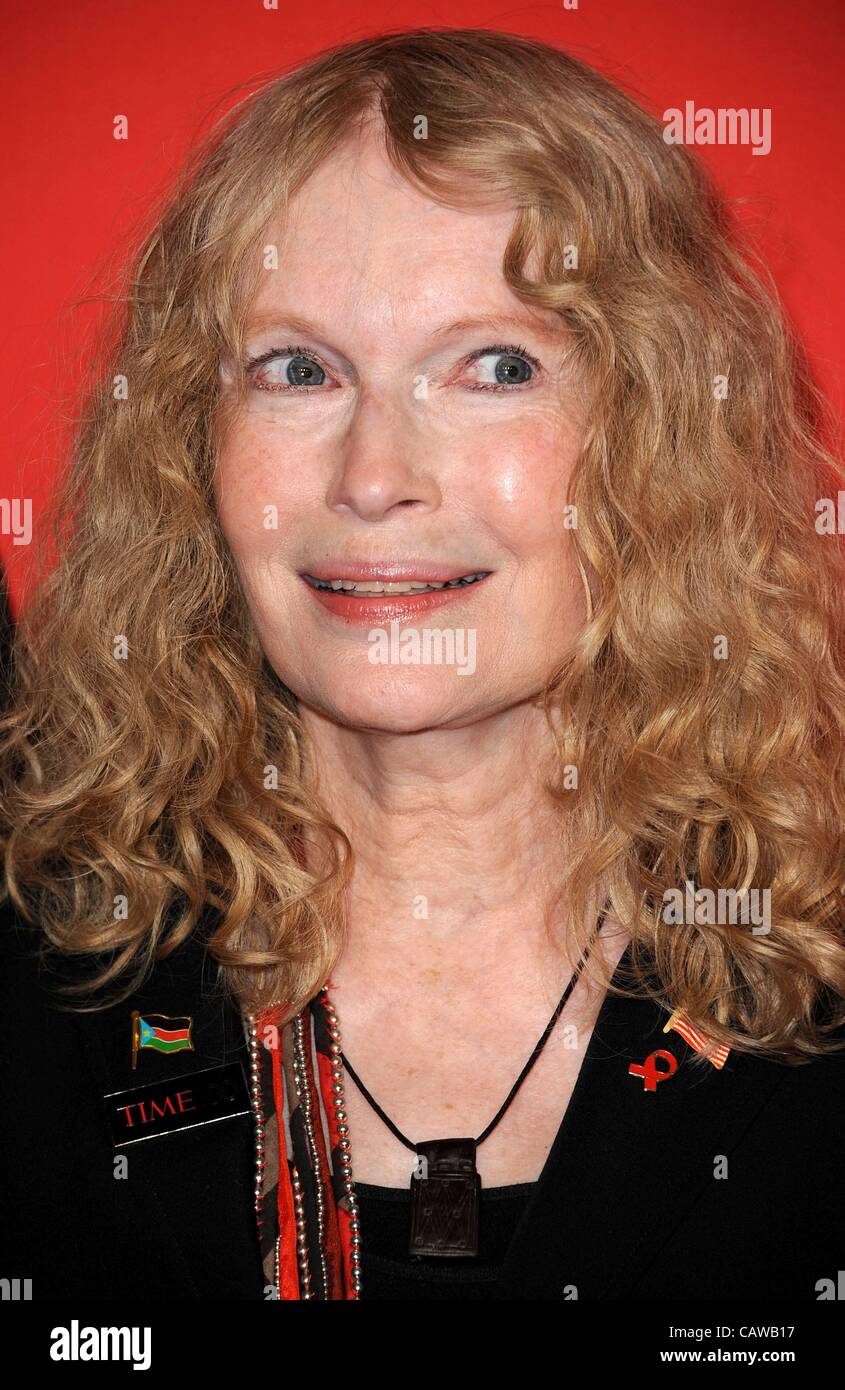 Mia Farrow at arrivals for TIME 100 Gala, Frederick P. Rose Hall, Jazz ...