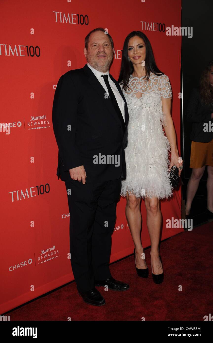 Harvey Weinstein, Georgina Chapman at arrivals for TIME 100 Gala ...