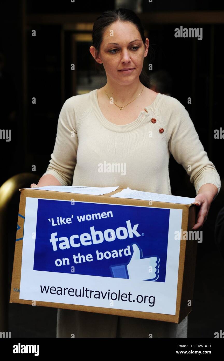 April 25, 2012. Manhattan, New York, U.S.SHAUNNA THOMAS founder of the ...