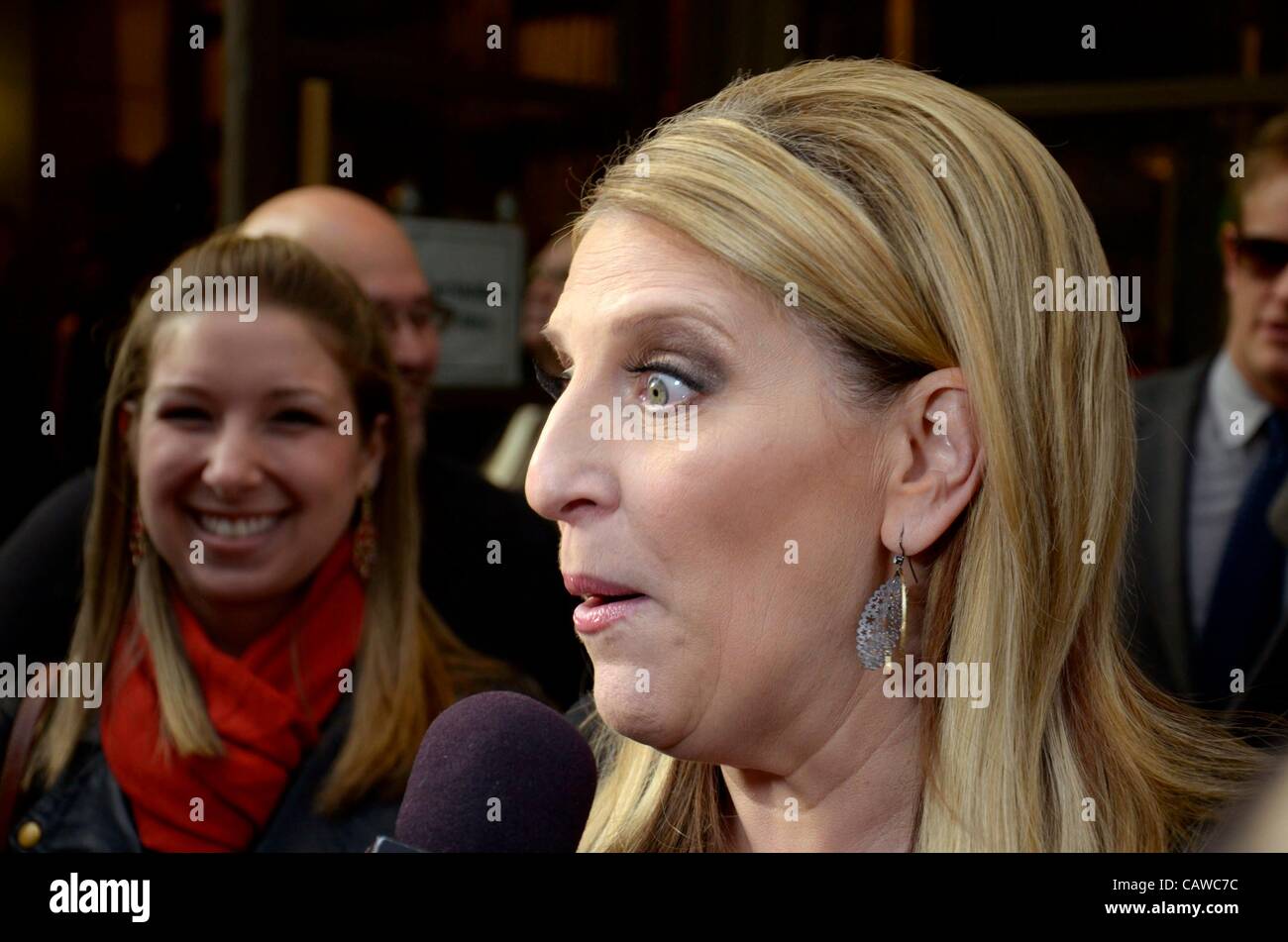 Lisa Lampanelli at arrivals for THE COLUMNIST Opening Night on Broadway ...