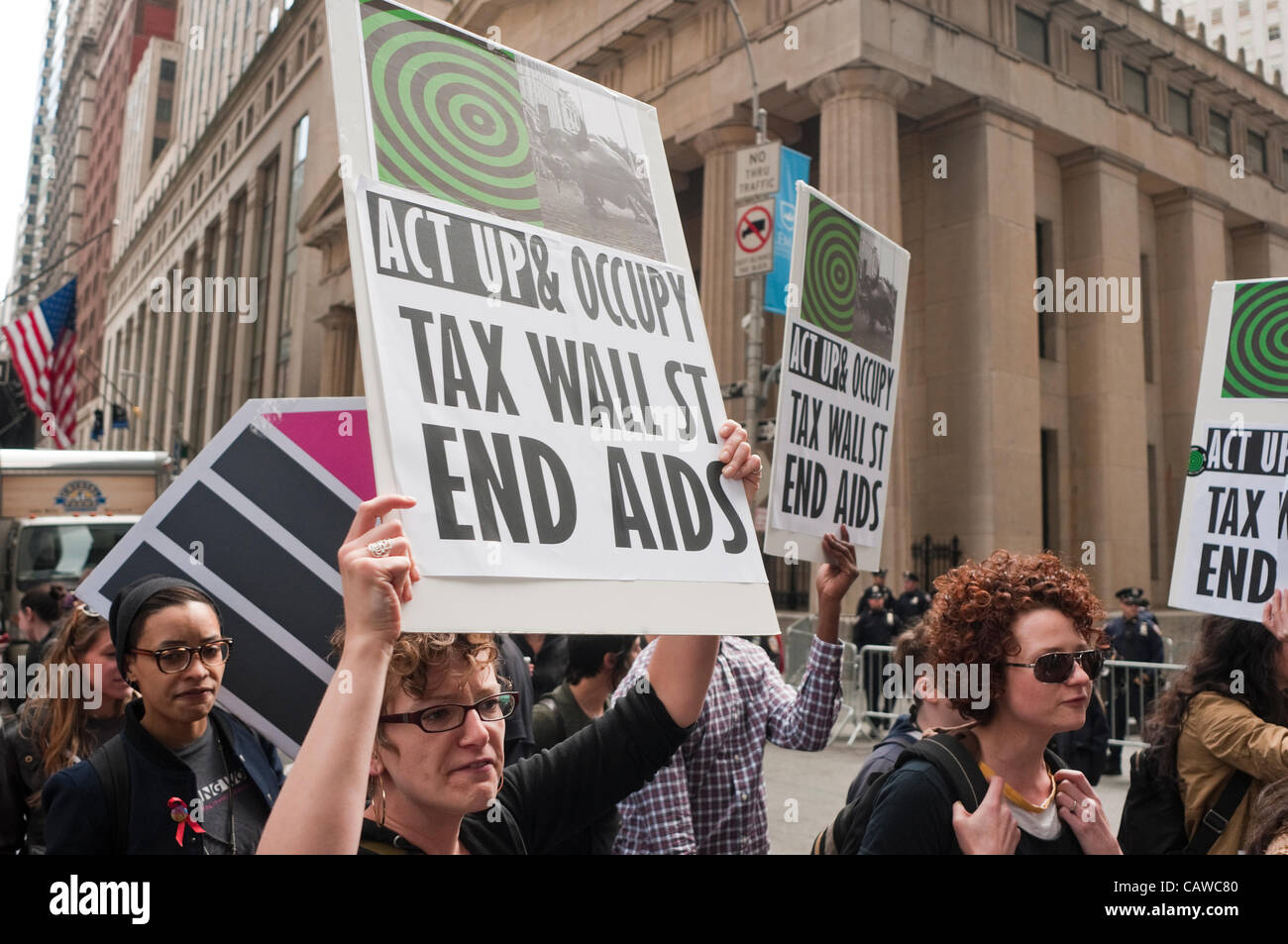 Aids activists hi-res stock photography and images - Alamy