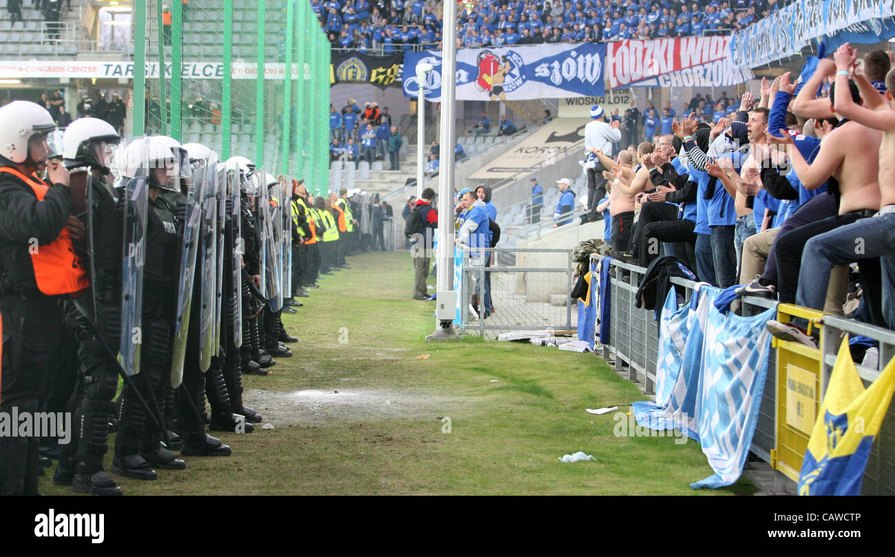 Football hooligans fighting 2012 hi-res stock photography and images ...