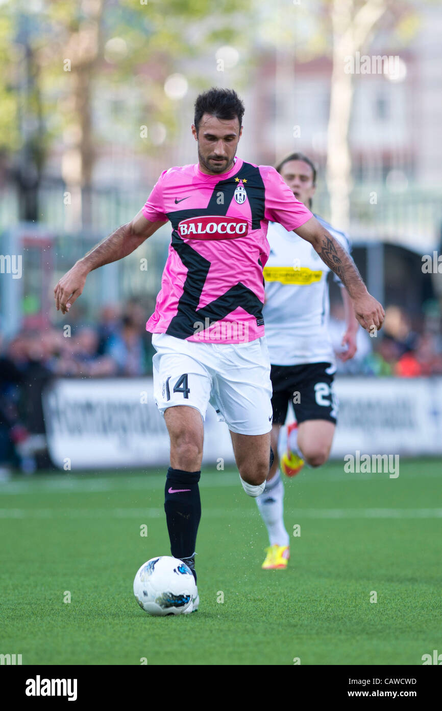 Mirko Vucinic (Juventus), APRIL 25, 2012 - Football / Soccer : Italian ...