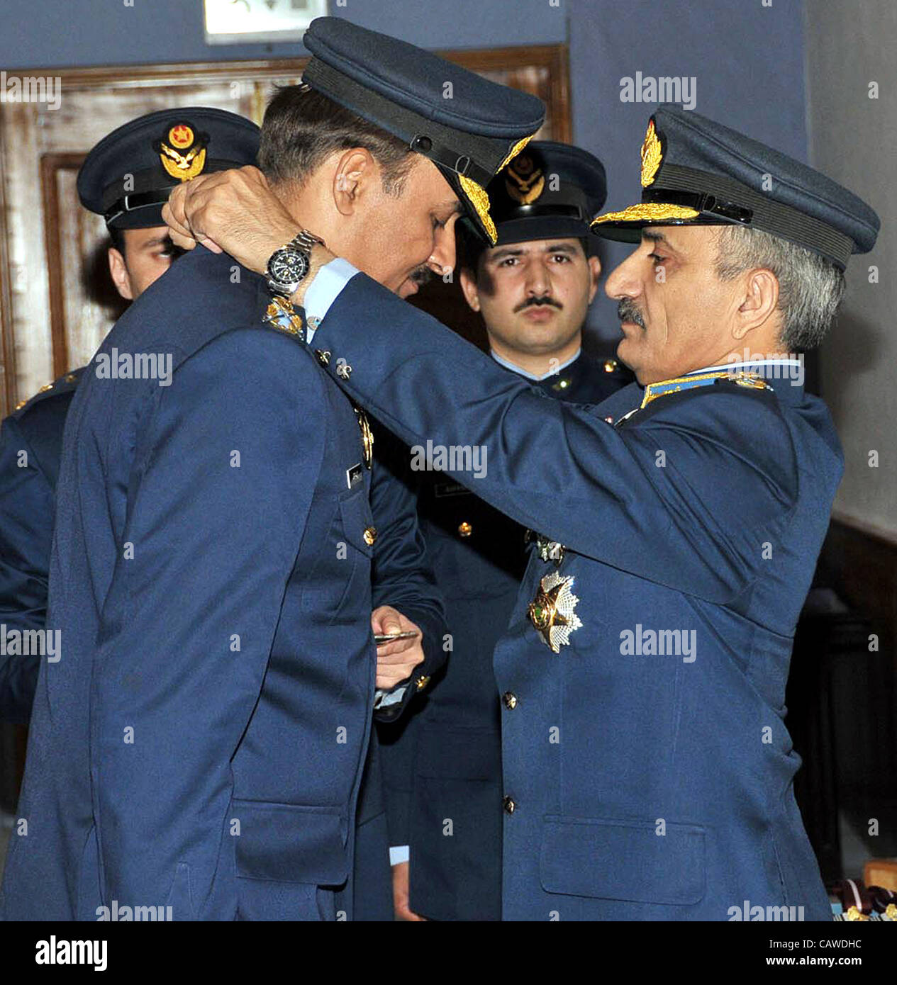 Air Force (PAF) Chief of the Air Staff, Air Chief Marshal.Tahir Rafique ...