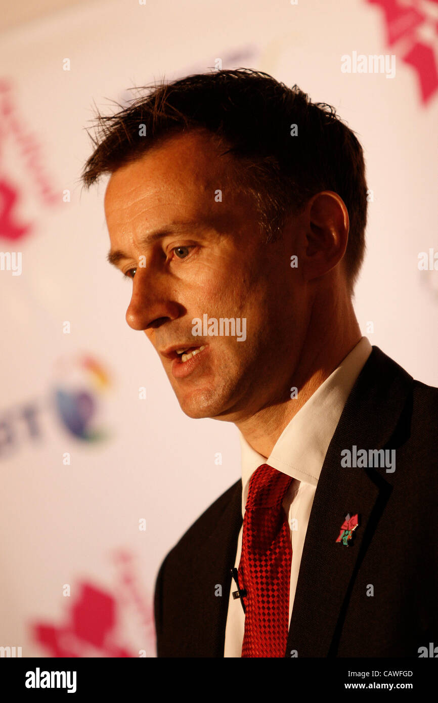 Secretary state culture jeremy hunt hi-res stock photography and images ...