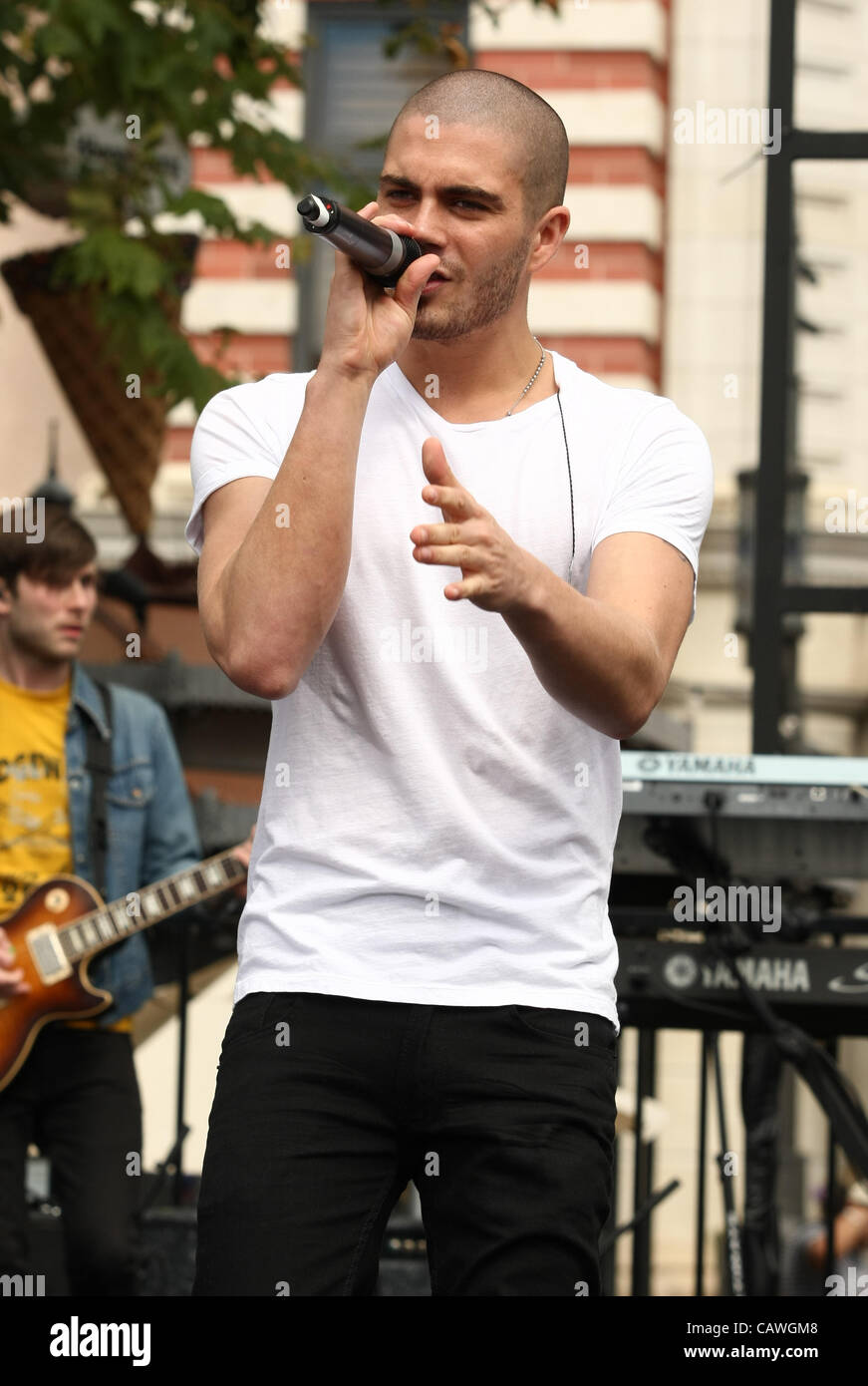 MAX GEORGE THE WANTED. PERFORM FOR EXTRA TV LOS ANGELES CALIFORNIA USA ...