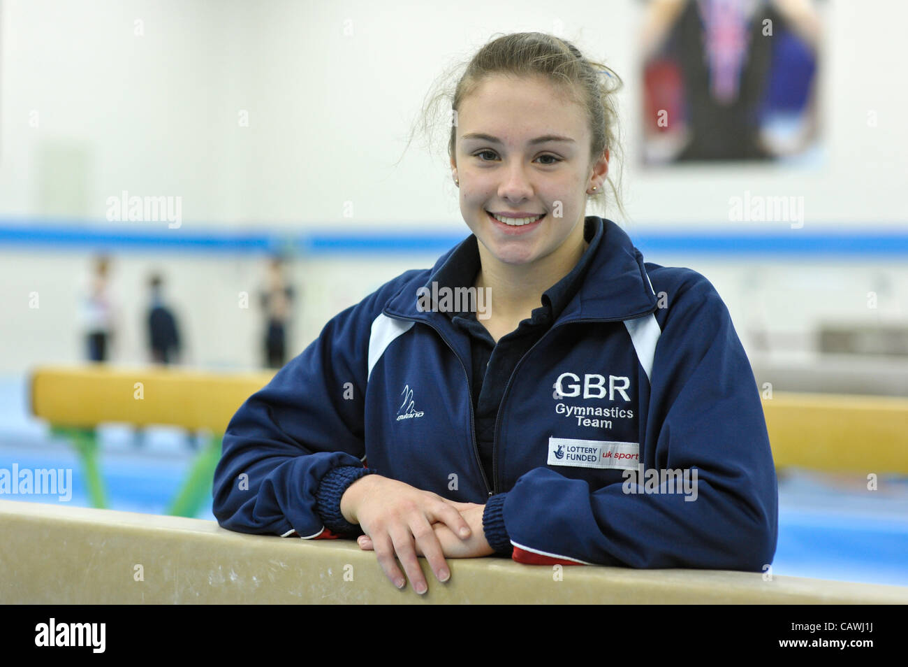 Media Day at Lilleshall NSC British Gymnastics. Squad members pictured ...