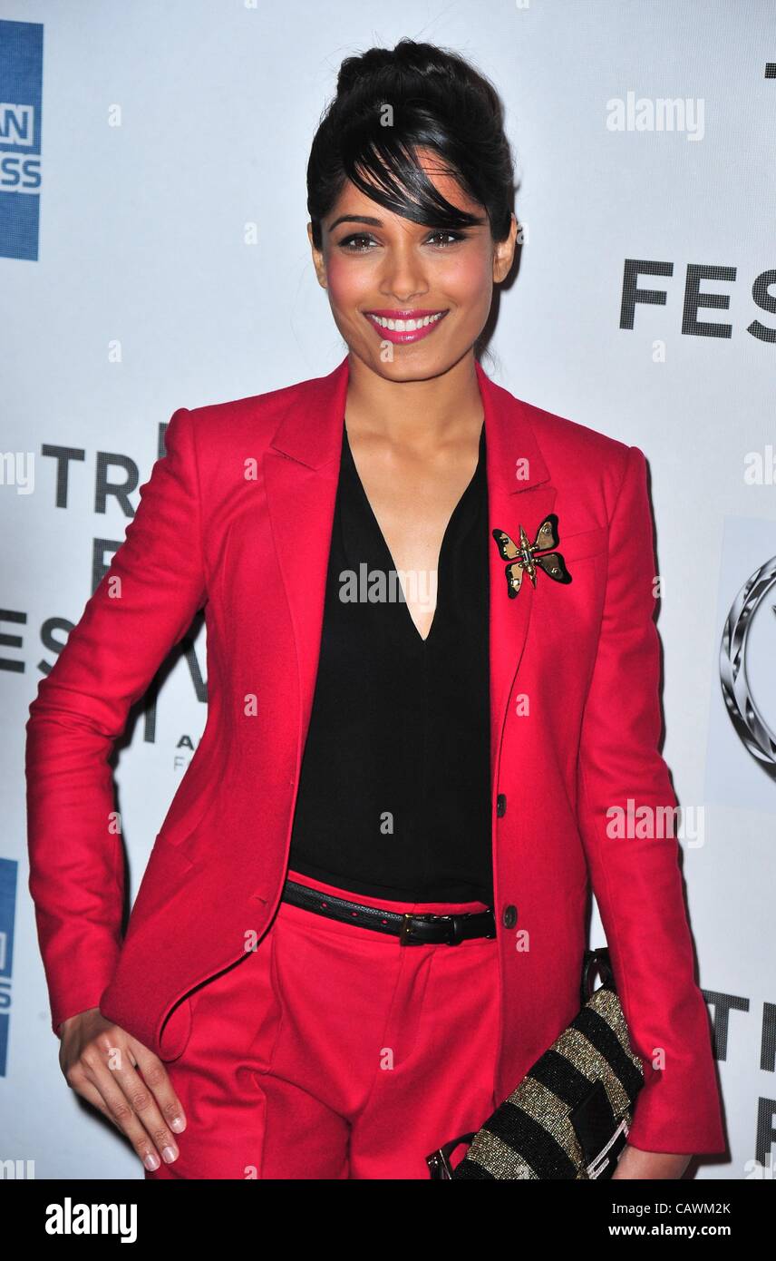 Freida Pinto at arrivals for TRISHNA Premiere at Tribeca Film Festival ...