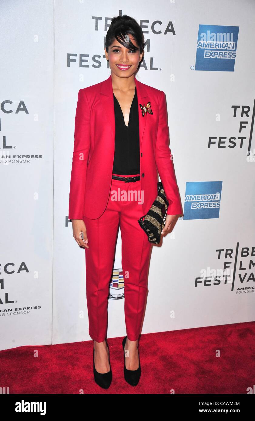 Freida Pinto at arrivals for TRISHNA Premiere at Tribeca Film Festival ...