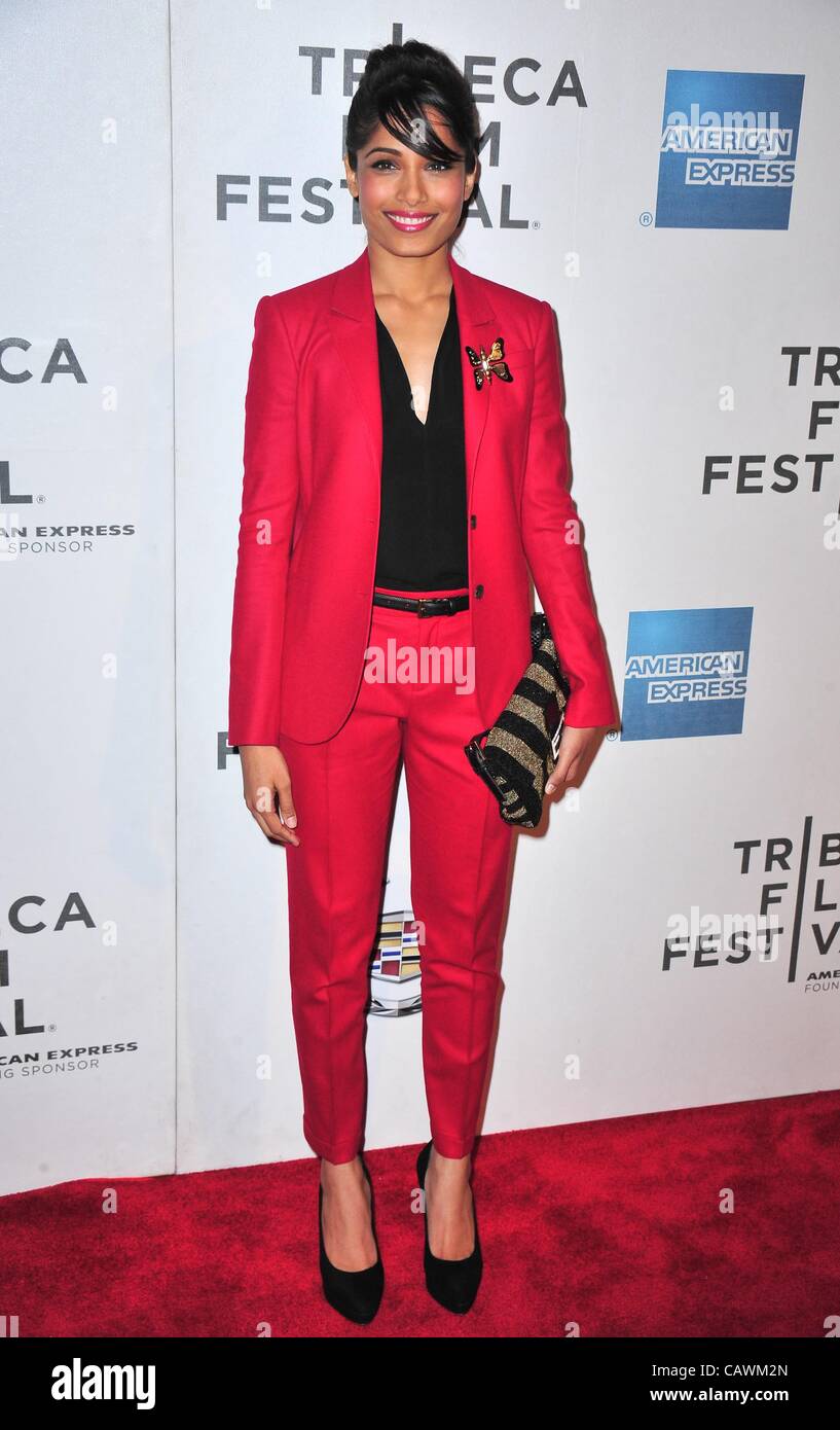 Freida Pinto at arrivals for TRISHNA Premiere at Tribeca Film Festival ...