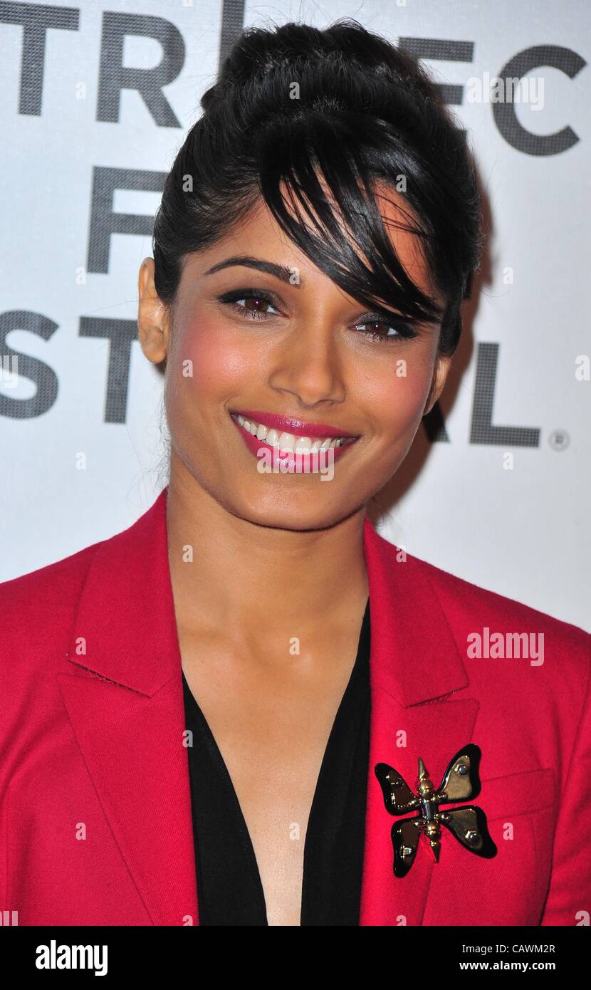 Freida Pinto at arrivals for TRISHNA Premiere at Tribeca Film Festival ...