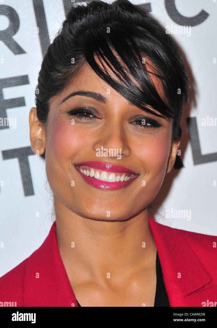 Freida Pinto at arrivals for TRISHNA Premiere at Tribeca Film Festival ...