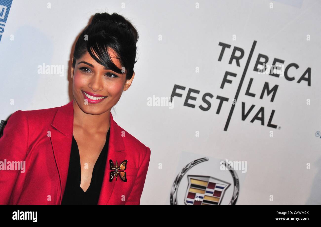 Freida Pinto at arrivals for TRISHNA Premiere at Tribeca Film Festival ...