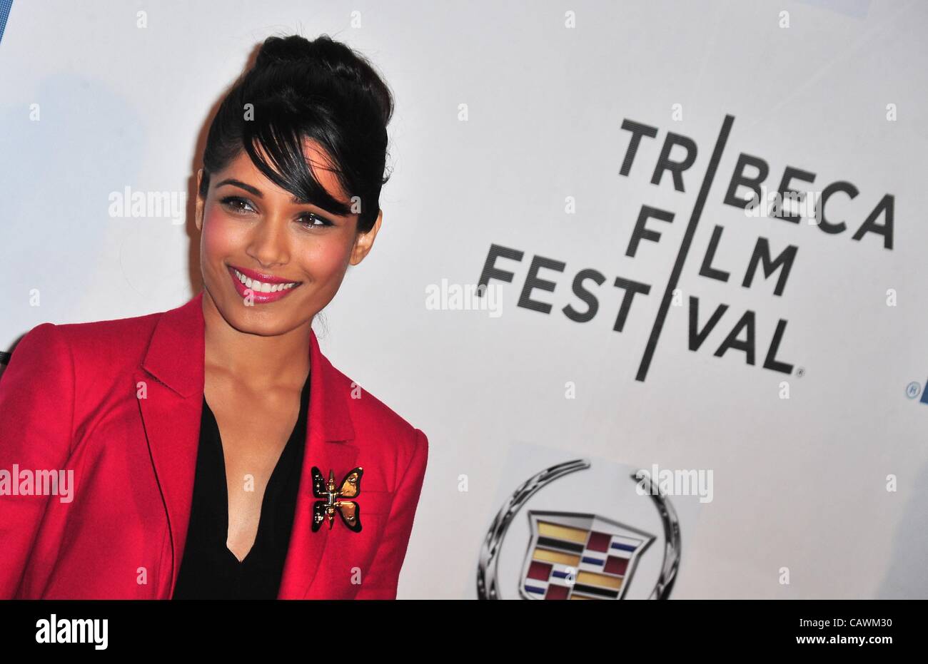 Freida Pinto at arrivals for TRISHNA Premiere at Tribeca Film Festival ...