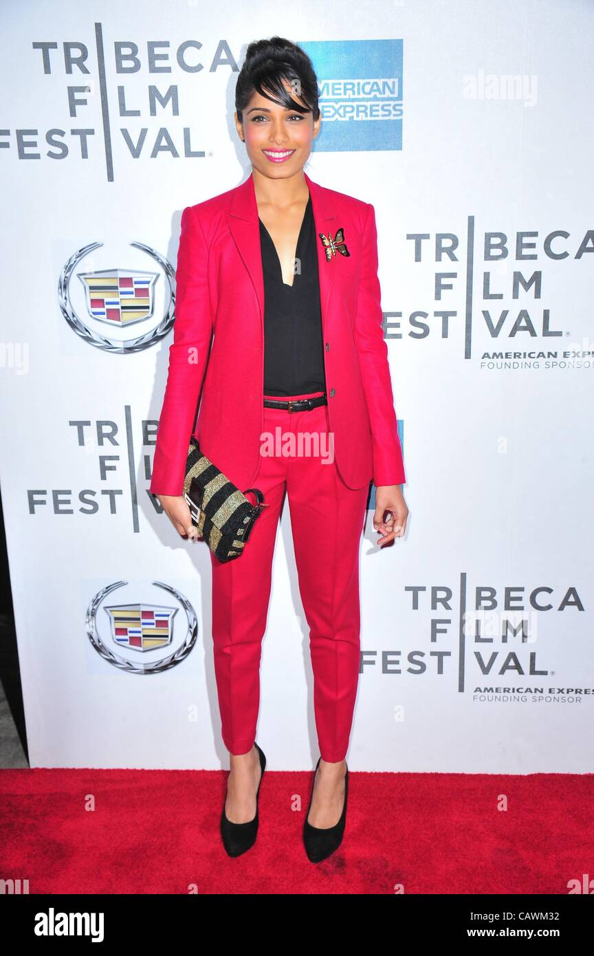 Freida Pinto at arrivals for TRISHNA Premiere at Tribeca Film Festival ...