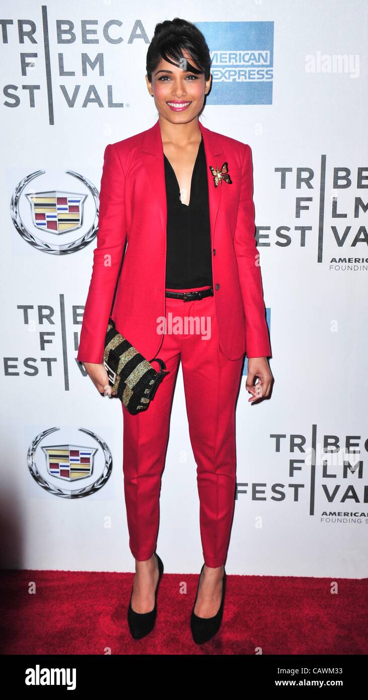 Freida Pinto at arrivals for TRISHNA Premiere at Tribeca Film Festival ...