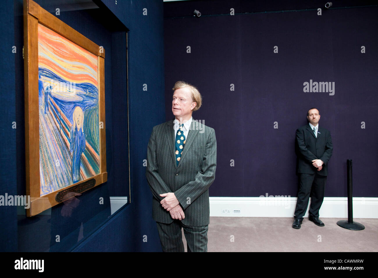 Sotheby's, Mayfair, London, UK.21.04.2012 Picture shows Petter Olsen ...