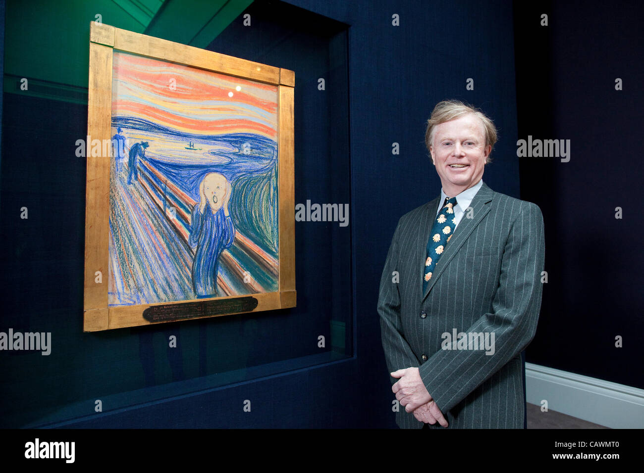 Sotheby's, Mayfair, London, UK.21.04.2012 Picture shows Petter Olsen ...