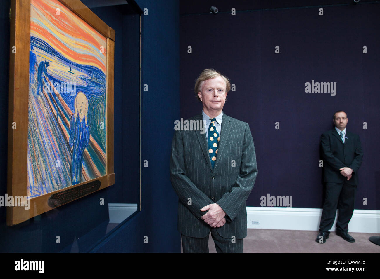 Sotheby's, Mayfair, London, UK.21.04.2012 Picture shows Petter Olsen ...