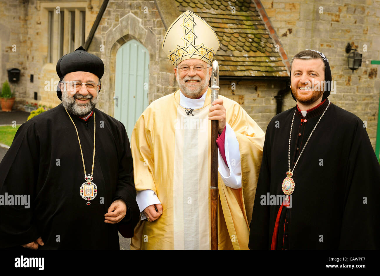 His Eminence Gregorious Archbishop Ibrahim (left), Bishop of Chichester ...