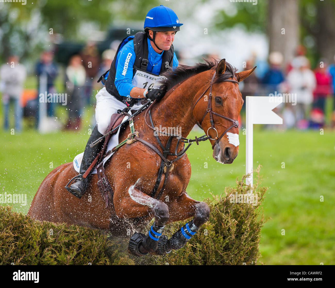 April 28, 2012 - U.S. - Phillip Dutton, competing in the Rolex 3-Day ...