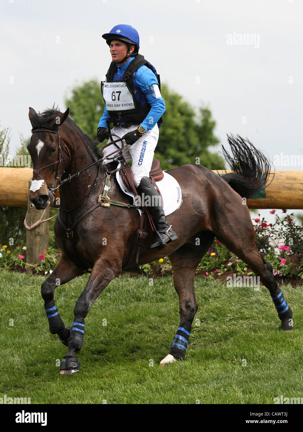 April 28, 2012 - Lexington, Kentucky, U.S. - Phillip Dutton and Mighty ...