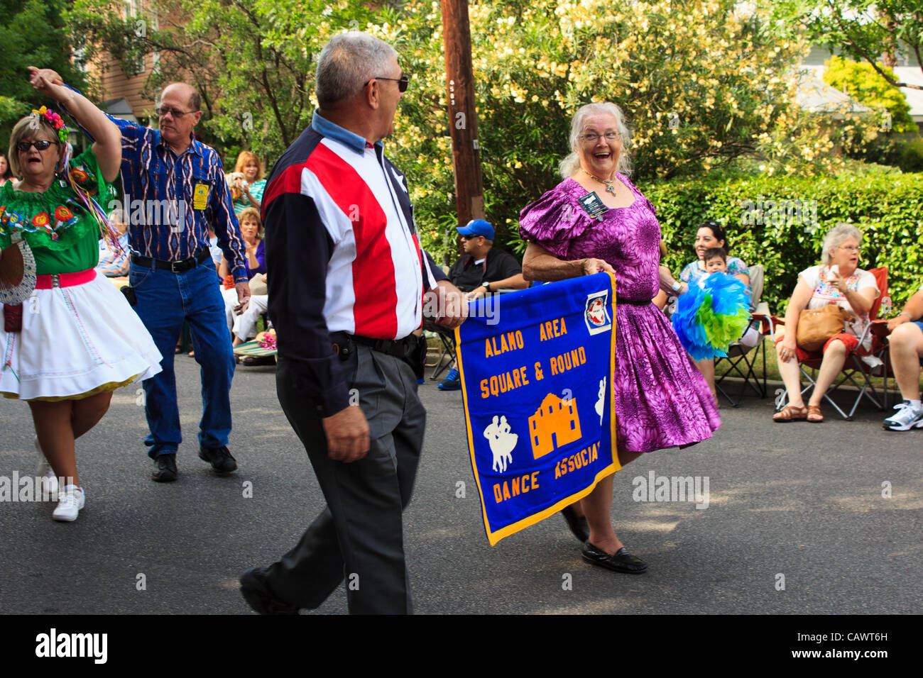 King William Fair Parade, San Antonio, TX Stock Photo - Alamy