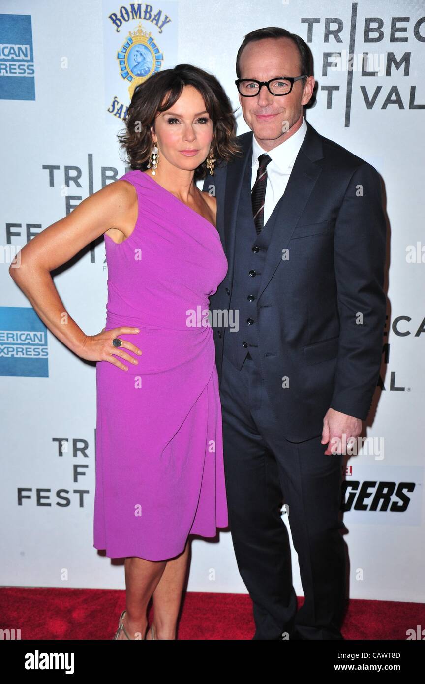 Jennifer Grey, Clark Gregg at arrivals for THE AVENGERS Closing Night ...