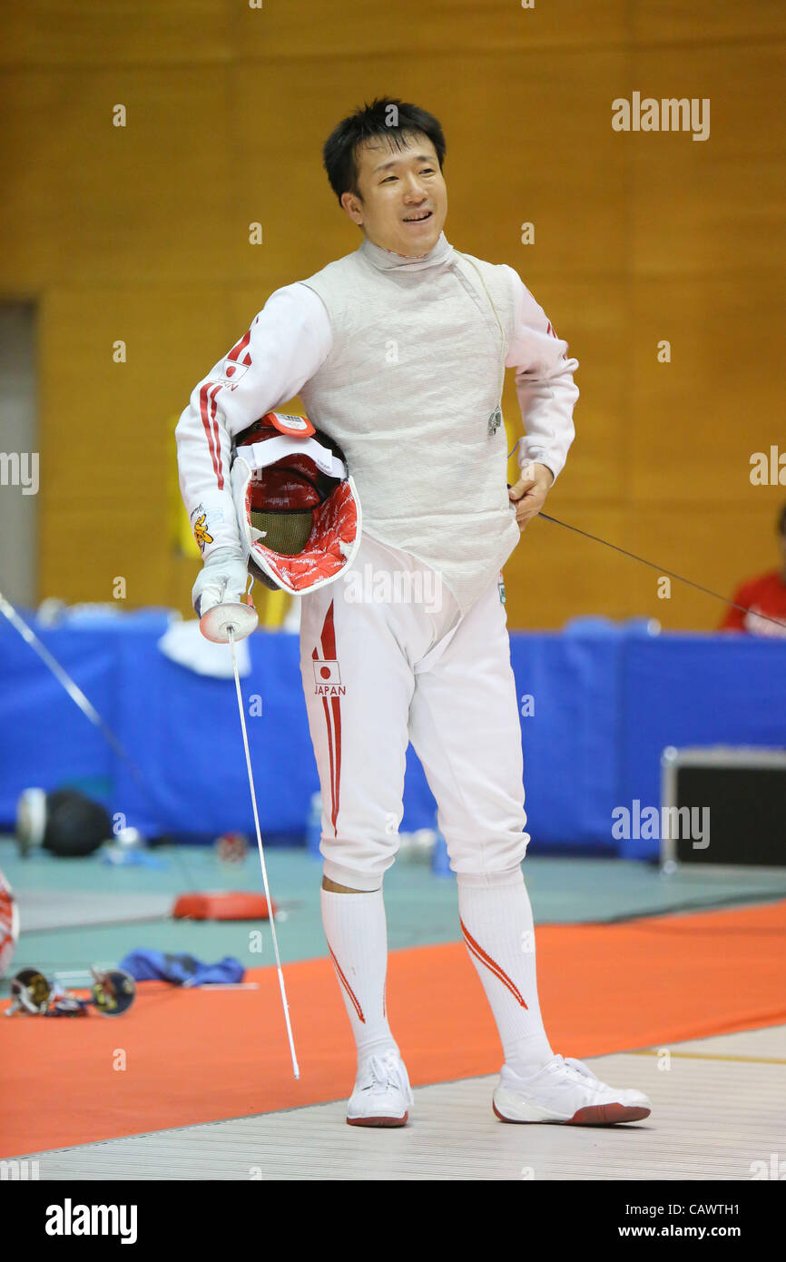 Yusuke Fukuda (JPN), APRIL 28, 2012 - Fencing : Prince Takamado Trophy ...