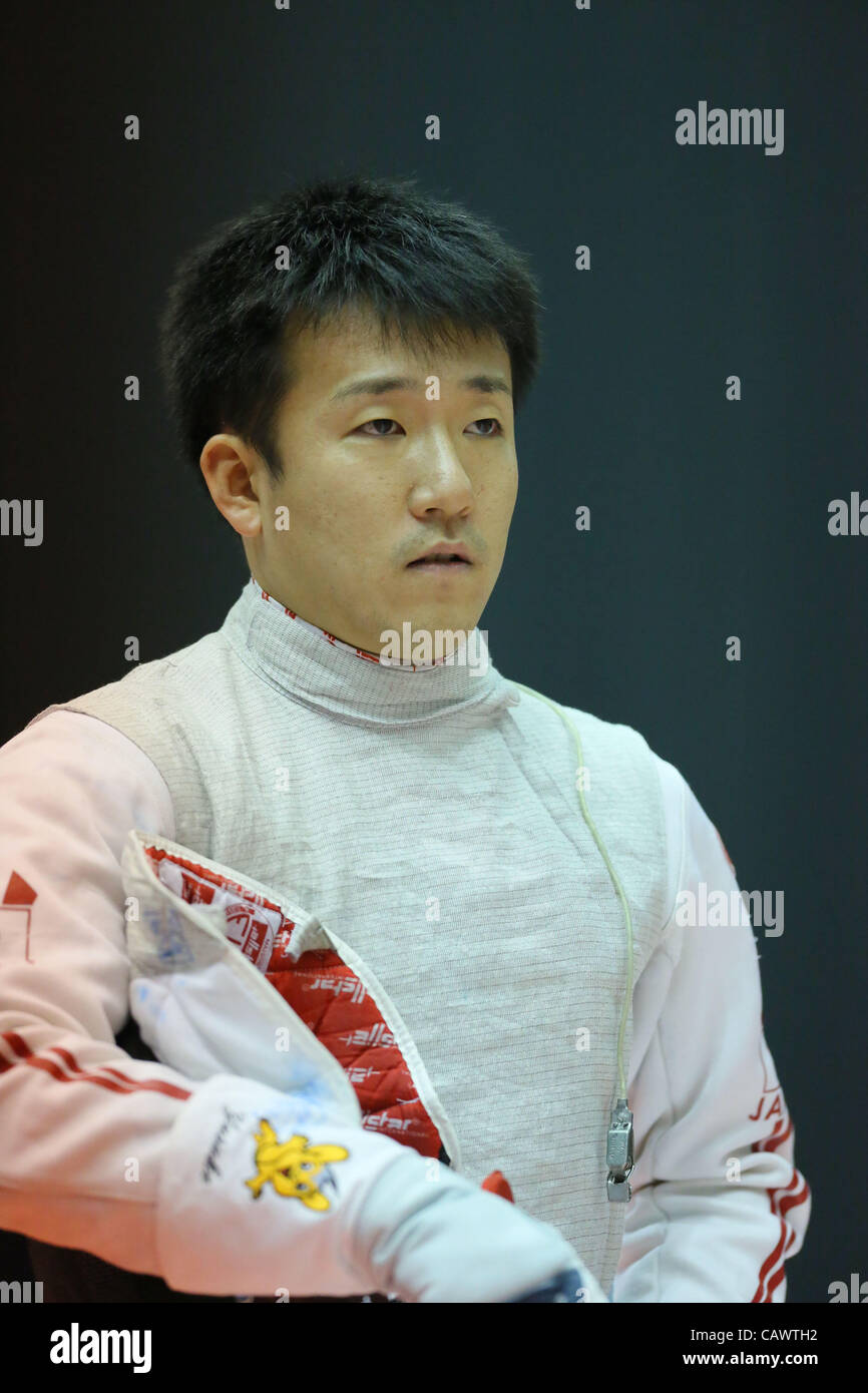 Yusuke Fukuda (JPN), APRIL 28, 2012 - Fencing : Prince Takamado Trophy ...