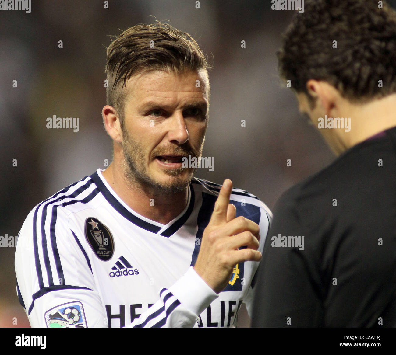April 28, 2012 - Los Angeles, California, U.S. - Los Angeles Galaxy's ...