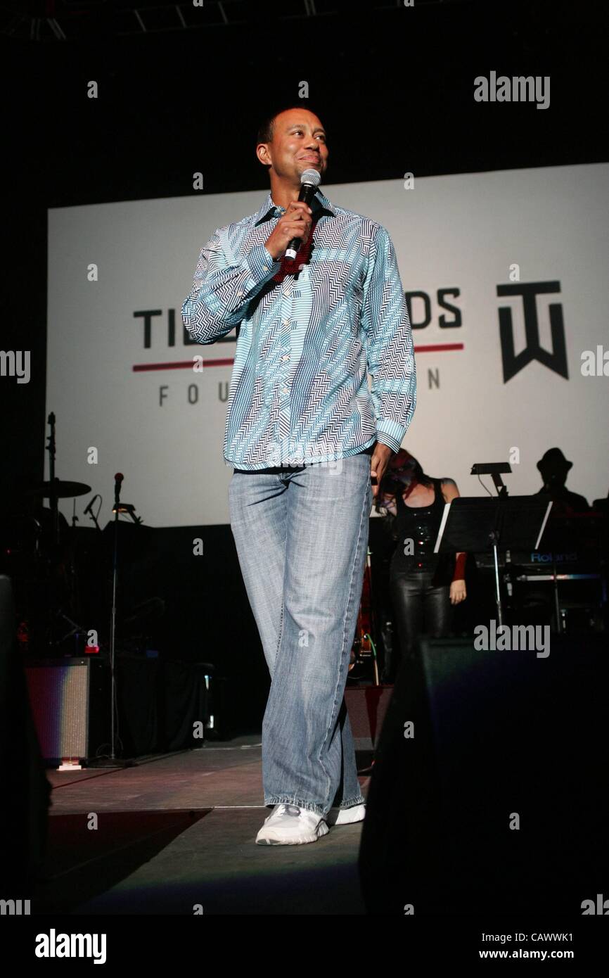 Tiger Woods in attendance for Tiger Jam 2012, Mandalay Bay Events ...