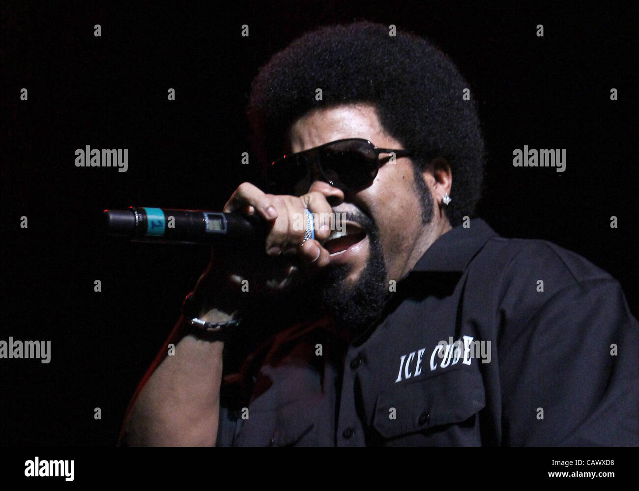 April 29, 2012 - Los Angeles, California, U.S. - Ice Cube performs at ...
