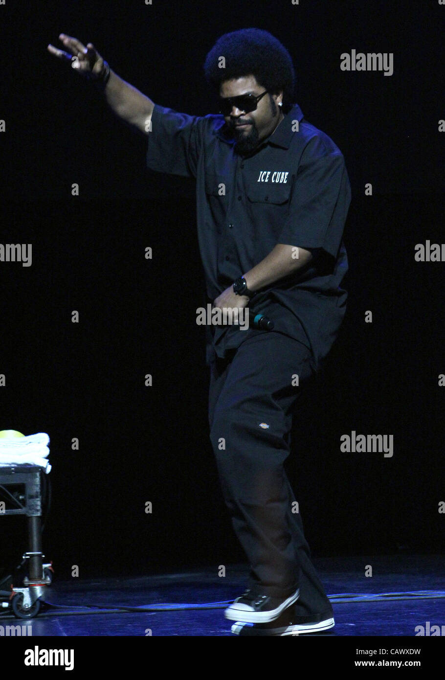 April 29, 2012 - Los Angeles, California, U.S. - Ice Cube performs at ...