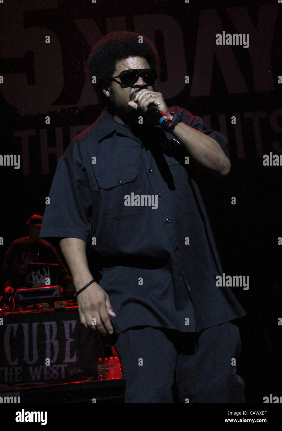 April 29, 2012 - Los Angeles, California, U.S. - Ice Cube performs at ...