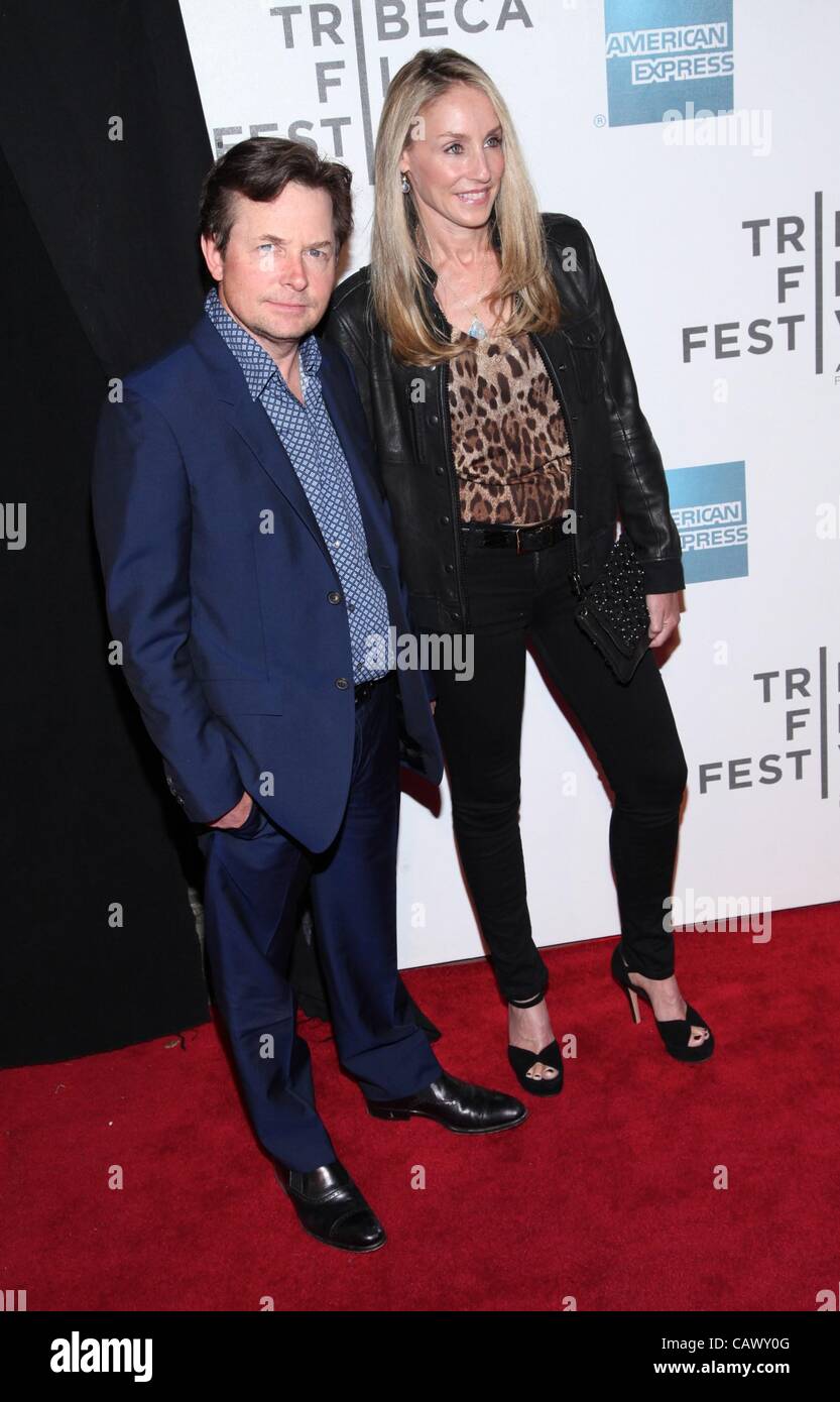Michael J. Fox, Tracy Pollan at arrivals for THE AVENGERS Closing Night ...