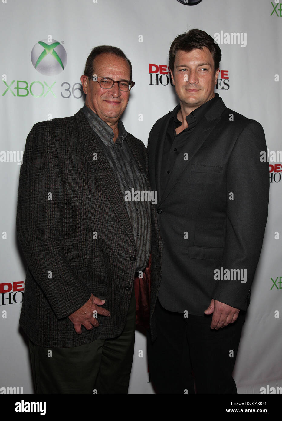 April 29, 2012 - Hollywood, California, U.S. - NATHAN FILLION & BOB ...