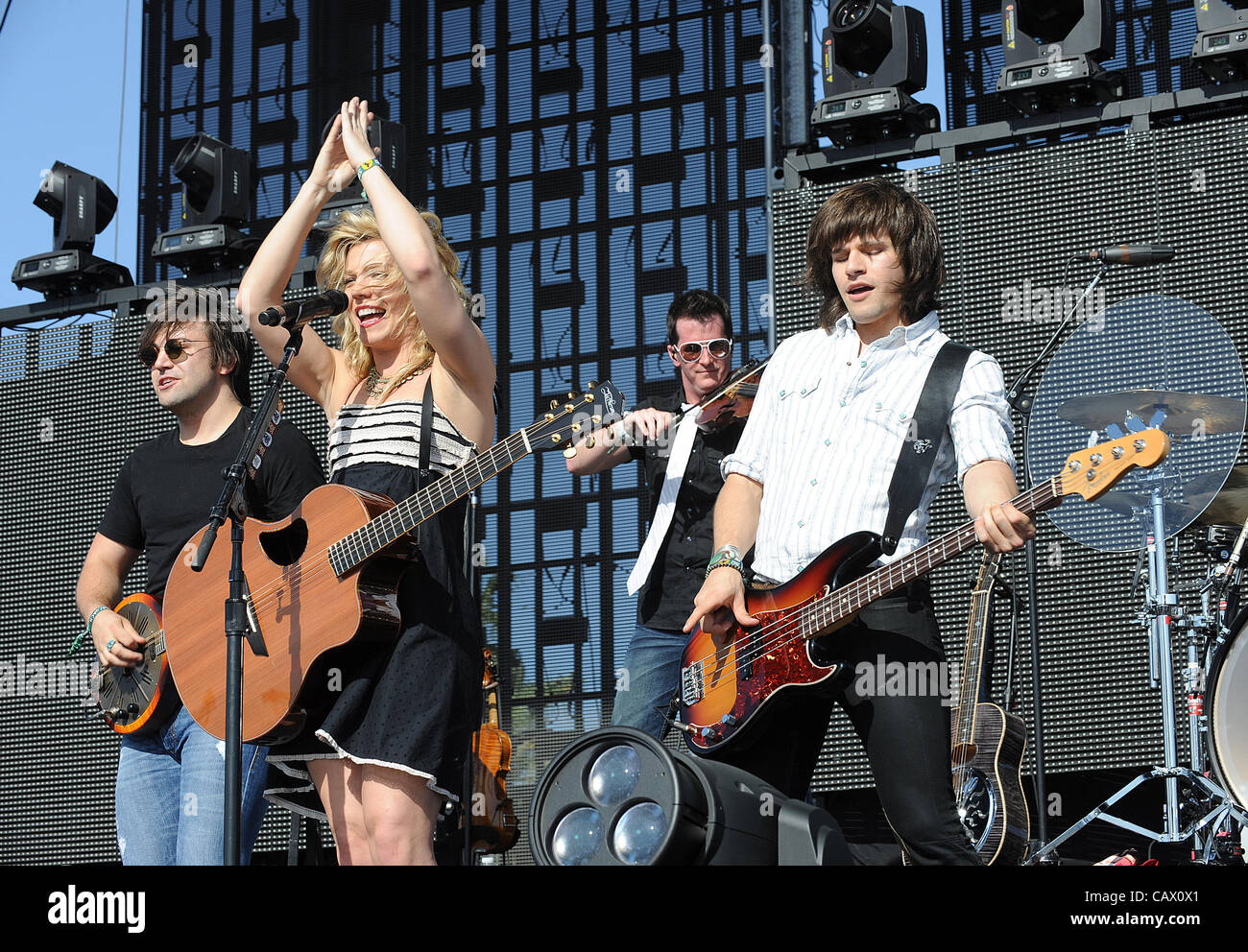 Apr 29, 2012 - Indio, California; USA - Musician KIMBERLY PERRY of The ...