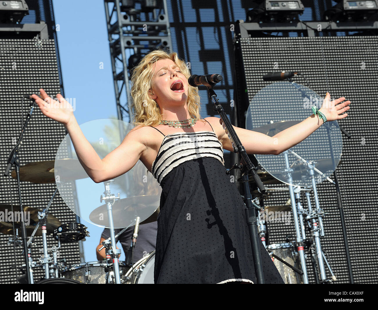 Apr 29, 2012 - Indio, California; USA - Musician KIMBERLY PERRY of The ...