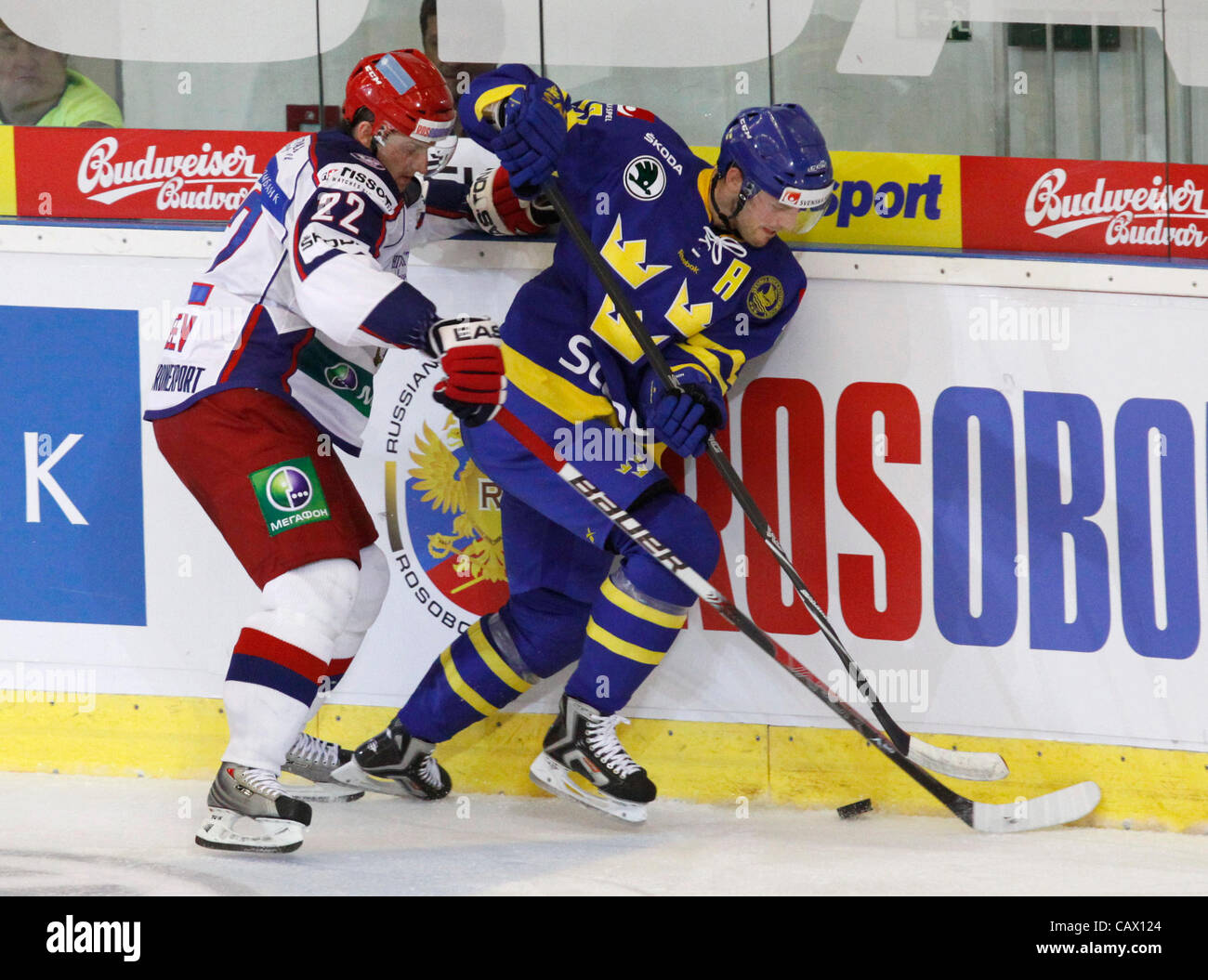 From left: Konstantin Korneyev (RUS) and Niklas Persson (SWE) during ...