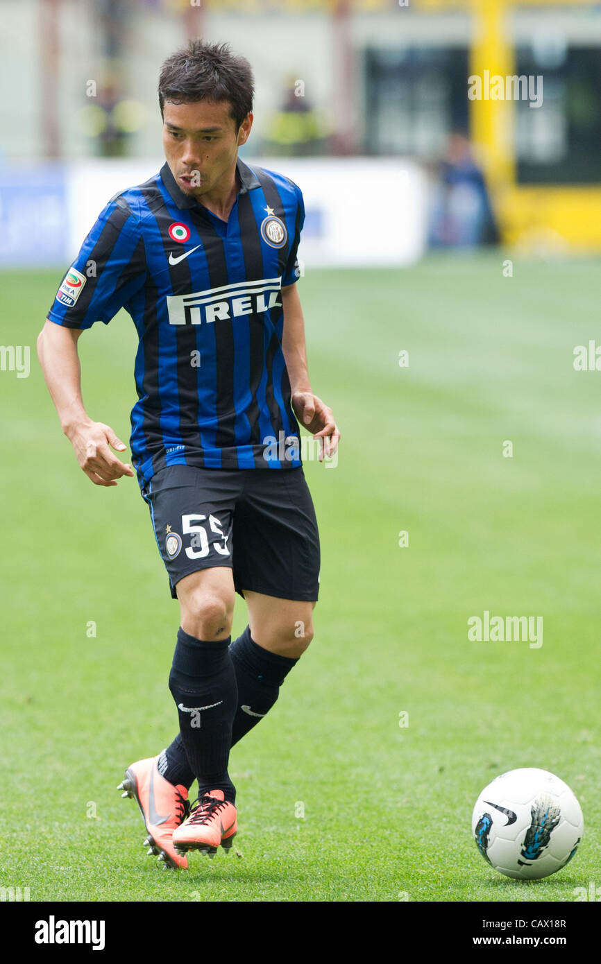 Yuto Nagatomo (Inter), APRIL 29, 2012 - Football / Soccer : Italian ...