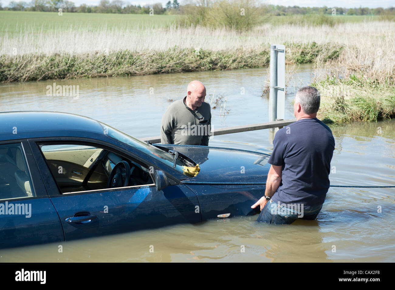 A flooded ford at buttsbury ford hi-res stock photography and images ...