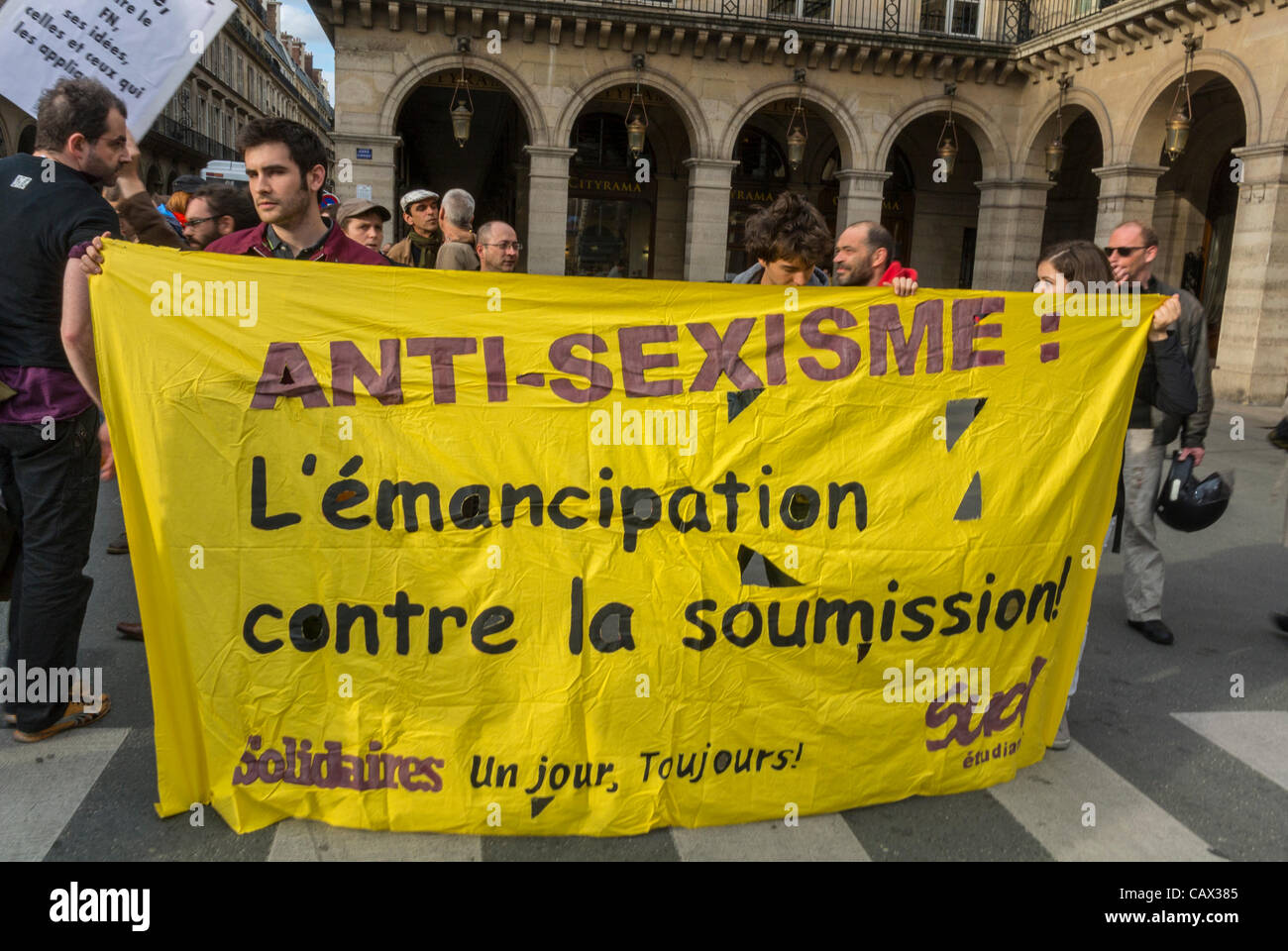 Paris, France, French Gay, Protest against Extreme Right Political, the ...