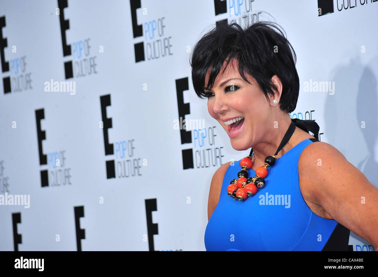 Kris Jenner at arrivals for E! Network Upfronts Presentation, Gotham ...